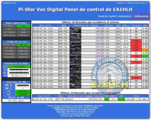 Actualizar firmware Pi-Star desde el dashboard - EA1HLH.es